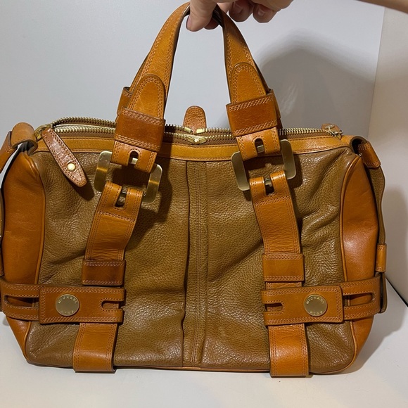 Michael Kors | Bags | Michael Kors Harness Leather Grab Bag Shoulder ...